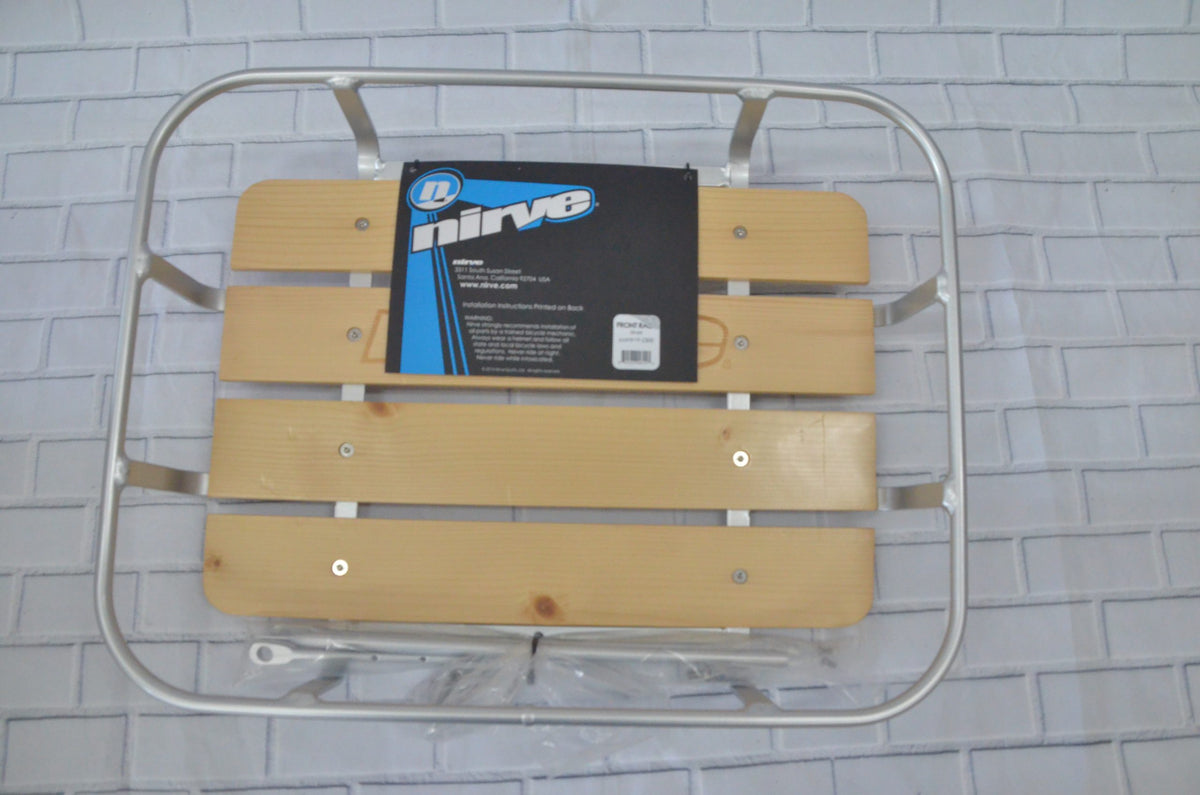 Nirve Front Cargo Rack Silver — Playtri Colleyville